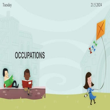 OCCUPATIONS YEAR 4 CEFR DOCTOR CHEF PILOT | PPTX