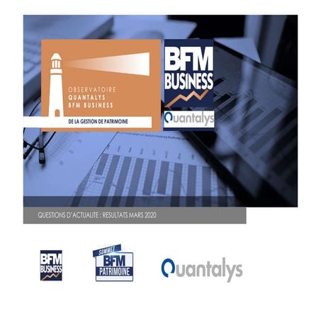 Observatoire Quantalys BFM Business : 3 questions d'actualité | PPT