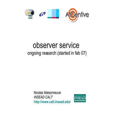 a dynamic web feed system | PPT