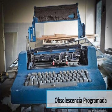 Obsolescencia programada | PPTX