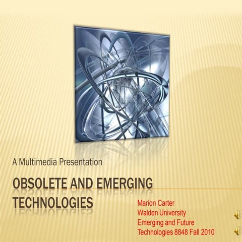 Obsolete and emerging technologies | PDF