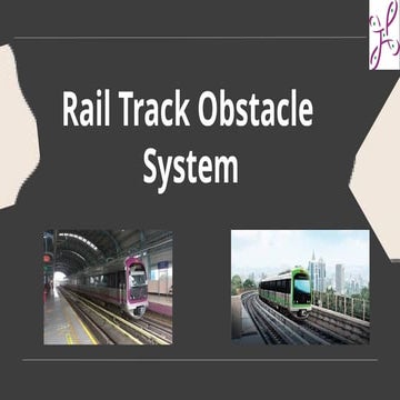 Obstacle Object Detection Computer Vision Methods Pptx