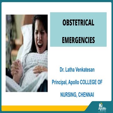01 Emergency Obstetric care | PPT