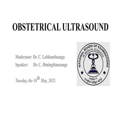 Obstetric ultrasound | PPT