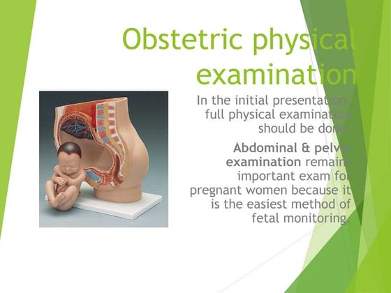 Obstetrical pelvic measurements | PPT
