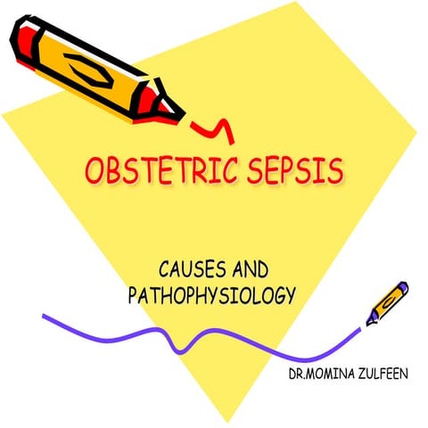 Obstetric sepsis | PPTX