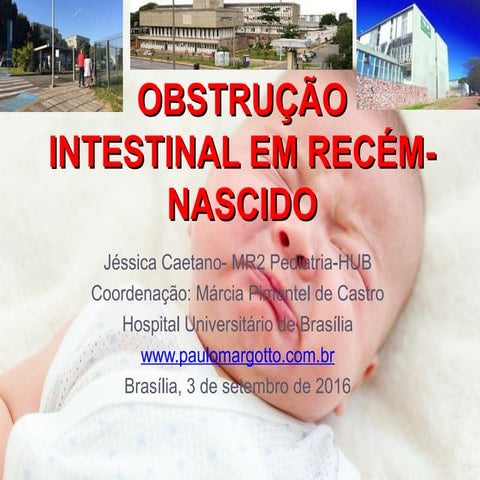 Avaliação radiológica das obstruções intestinais | PPT