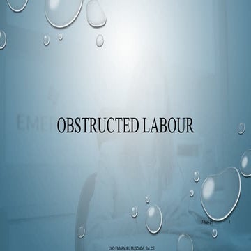 OBSTRUCTED LABOUR -EBM.pdf