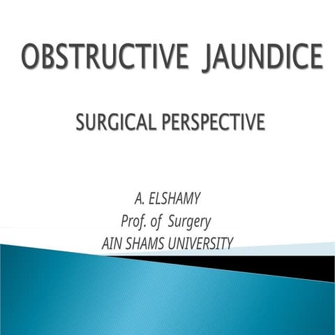 obstructivejaundice-obstructive jaundice in neonate | PPT