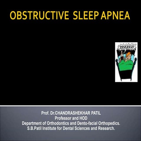 OBSTRUCTIVE SLEEP APNEA.ppt