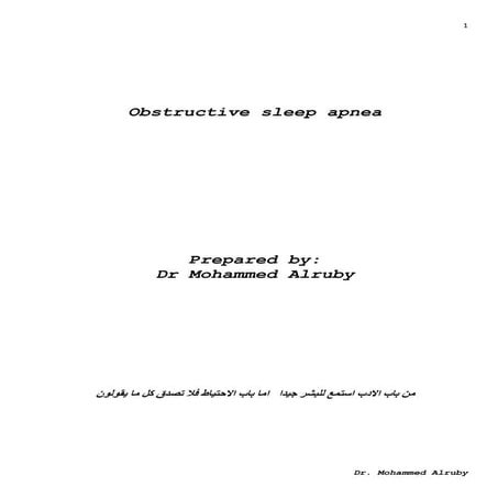 obstructive sleep apnea.docx