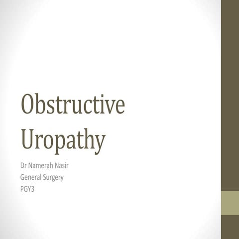 Obstructive Uropathy.pptx