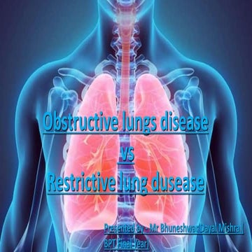 Obstructive vs Restructive lung Disease.pptx