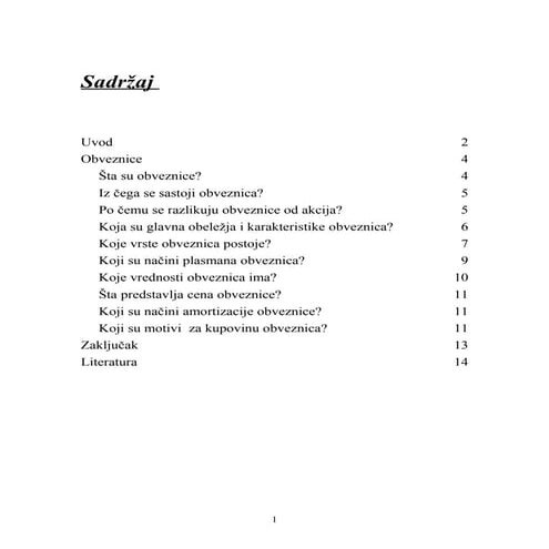 Obveznice finansije | DOC