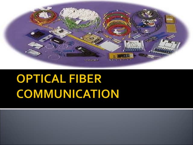 FIBER OPTICS .ppt
