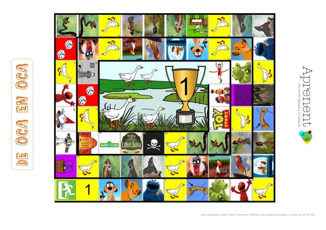 Tablero de la oca (color) | PDF