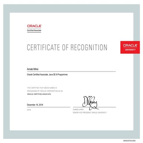Ocajp certificate | PDF