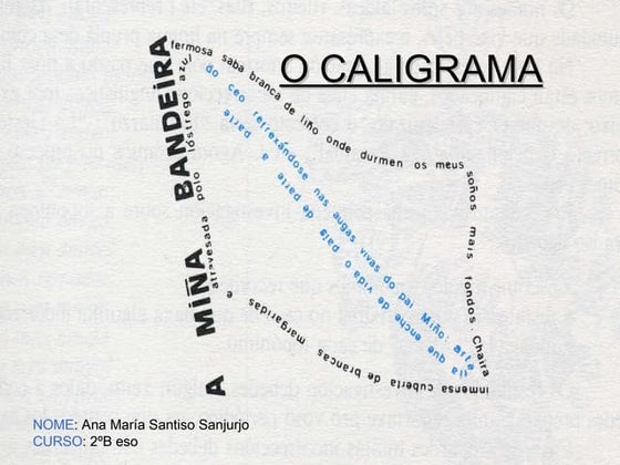 Caligrama | PPTX