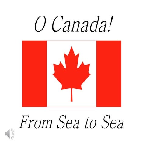 O canada | PPTX