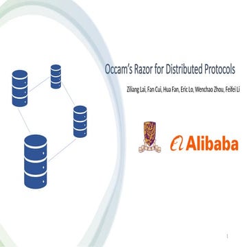 Occam's Razor for Distributed Protocols [SoCC 2024] | PPT