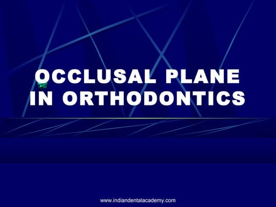 Ackerman & proffit classification of malocclusion | PPTX