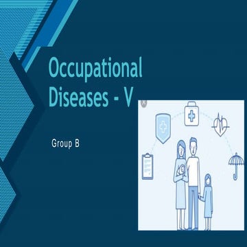 Occupational diseases (Part 5) - ESI Act 1948 | PPTX
