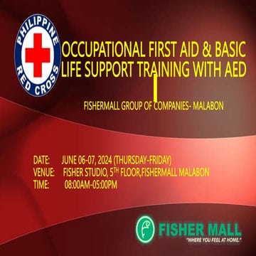Occupational first aid & basic life support training.pptx | First Aid ...