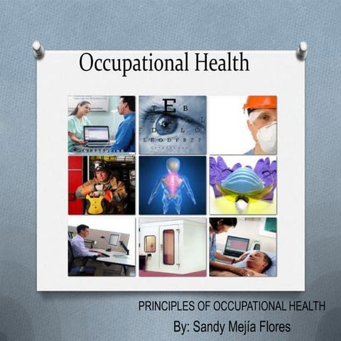 Occupational health | PPTX