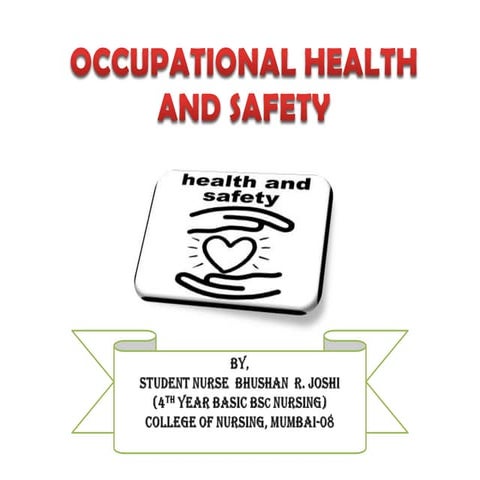 Occupational health and_safety | PPT