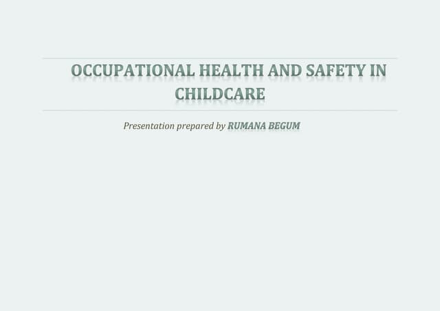Lesson 7_Practice Occupational Health and Safety Procedures (LO1) | PPTX