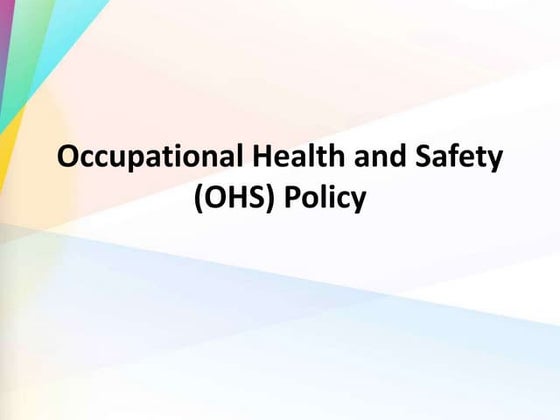 PHILIPPINE OCCUPATIONAL HEALTH AND SAFETY STANDARDS.pptx