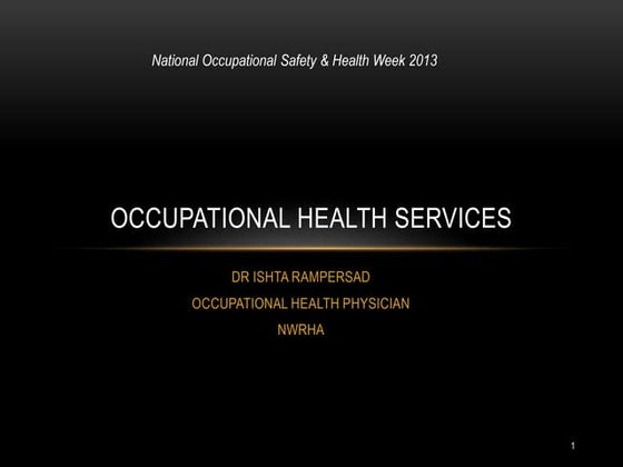 Health and safety | PPTX