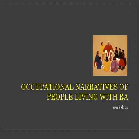 Occupational narratives ruth squire | PPT