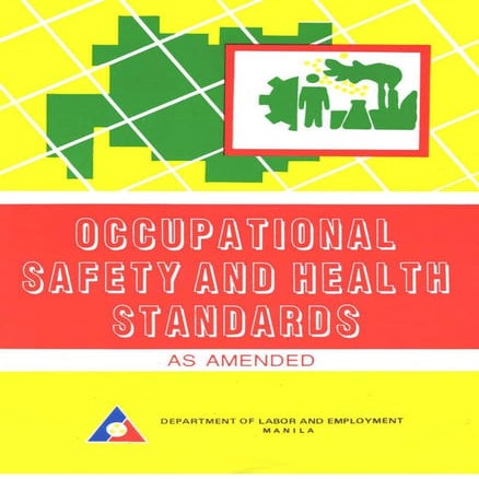 Occupational Safety and Health Standards. Department of Labor and ...