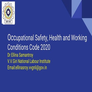 Occupational Health and safety and code, 2020.pptx