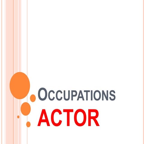 Occupations | PPTX