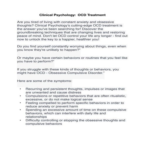 Obsessive Compulsive Disorder (OCD) : Symptoms & Treatment | Solh Wellness .pdf