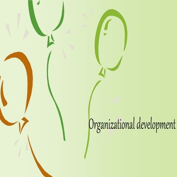 Organizational development presentation | PPT