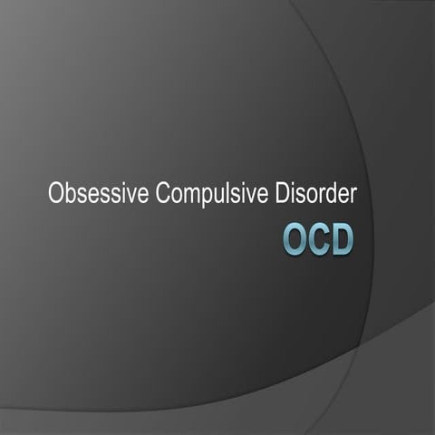 OCD Presentation | PPT