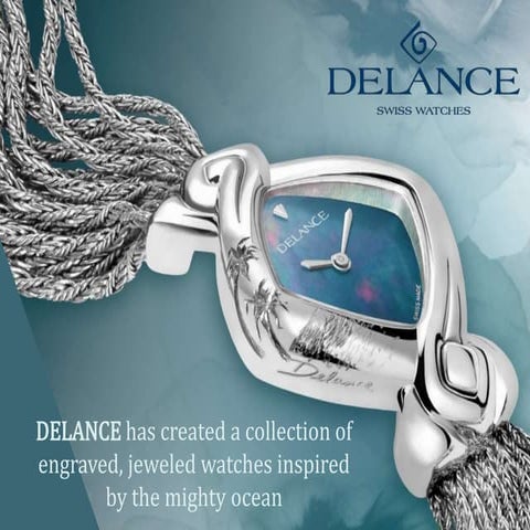 Ocean Collection Delance Swiss Watches for women | PPTX