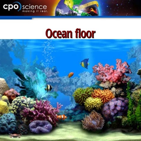 Ocean floor | PPT