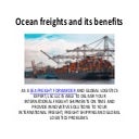 Ocean freights and its benefits ppt | PPTX