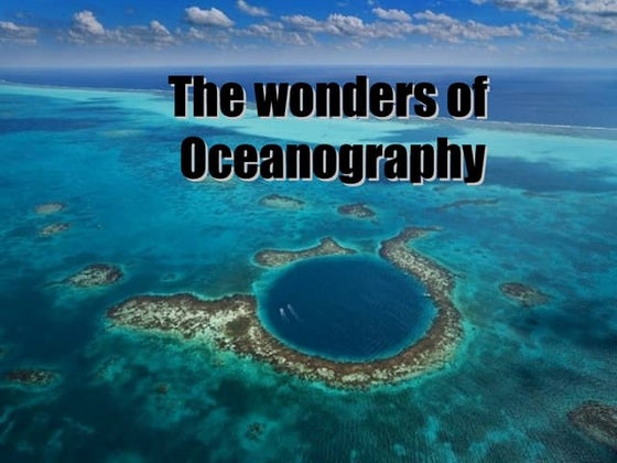 Unit iii chapter 15 (oceanography) | PPTX