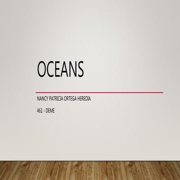 Oceans | PPTX