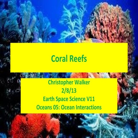 Oceans 05 ocean interactions | PPT