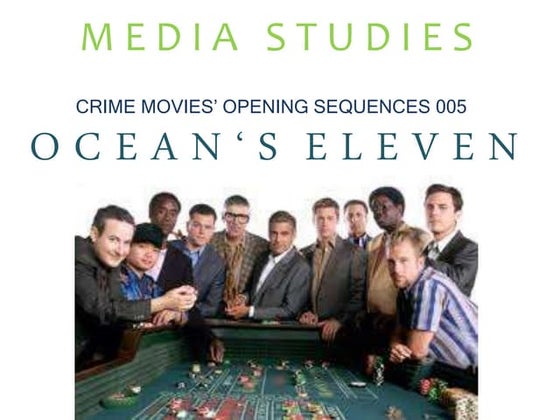 Oceans eleven title sequence | PDF
