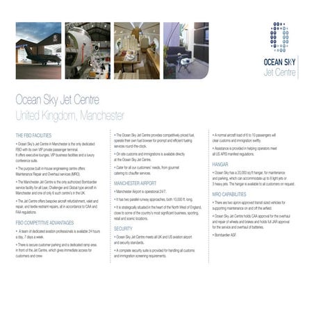 Ocean Sky Jet Centre Manchester | PDF