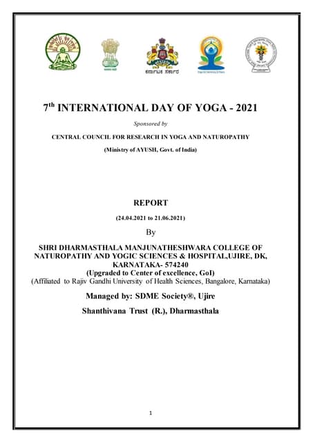 International Yoga Day | PPTX