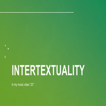 Olivia Cox. intertextual references.pptx