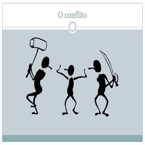 O conflito | PPT